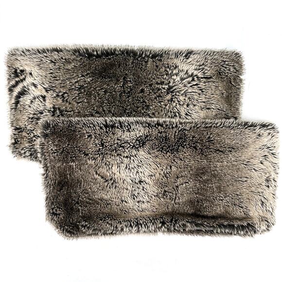 Pottery Barn | Holiday | Pottery Barn Faux Fur Lumbar Sham Set Of Two ...
